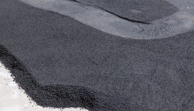 Gustav Metzgers: Travertin/Judenpech - Haus der Kunst